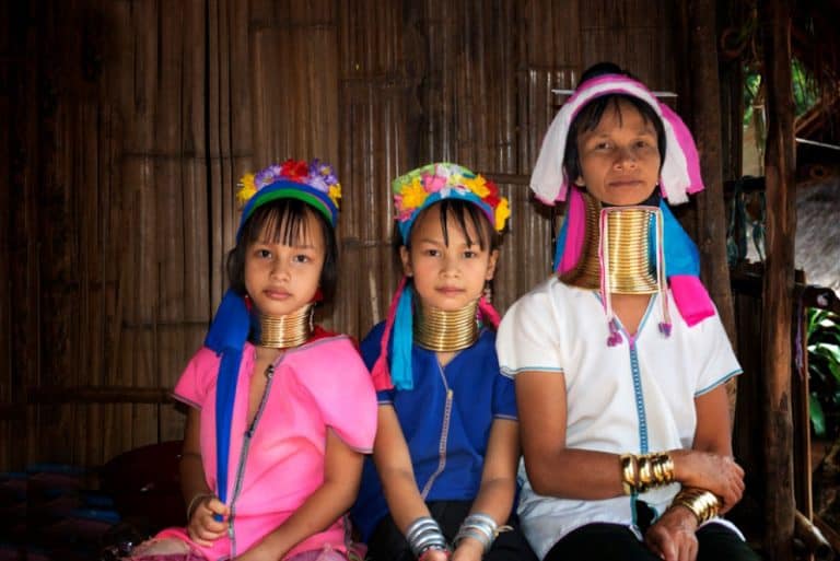 Long Neck Hill Tribe Villages
