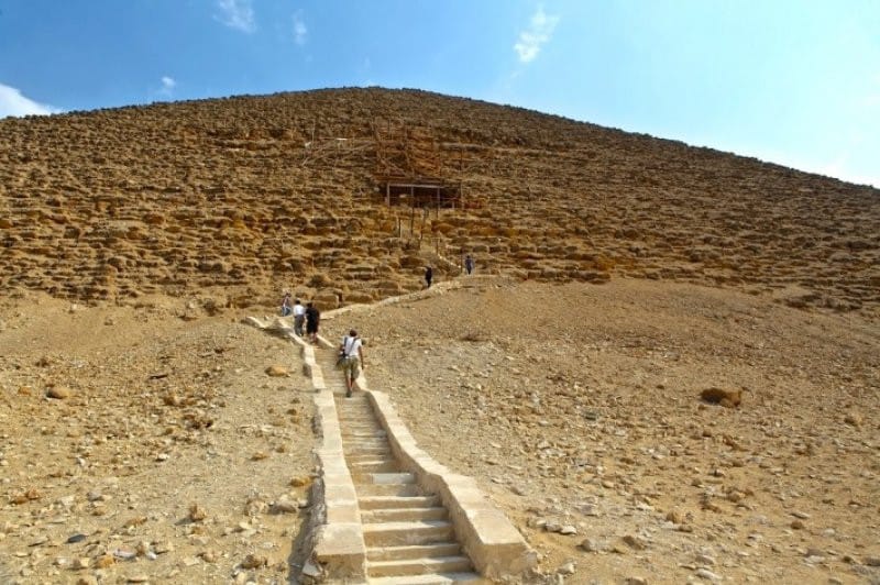 Pyramids of Dashur Entrance