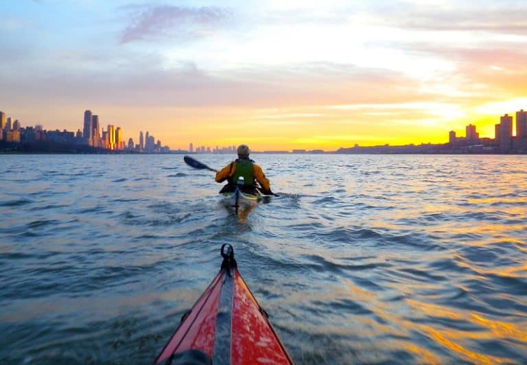 Kayaking Hudson River New York
