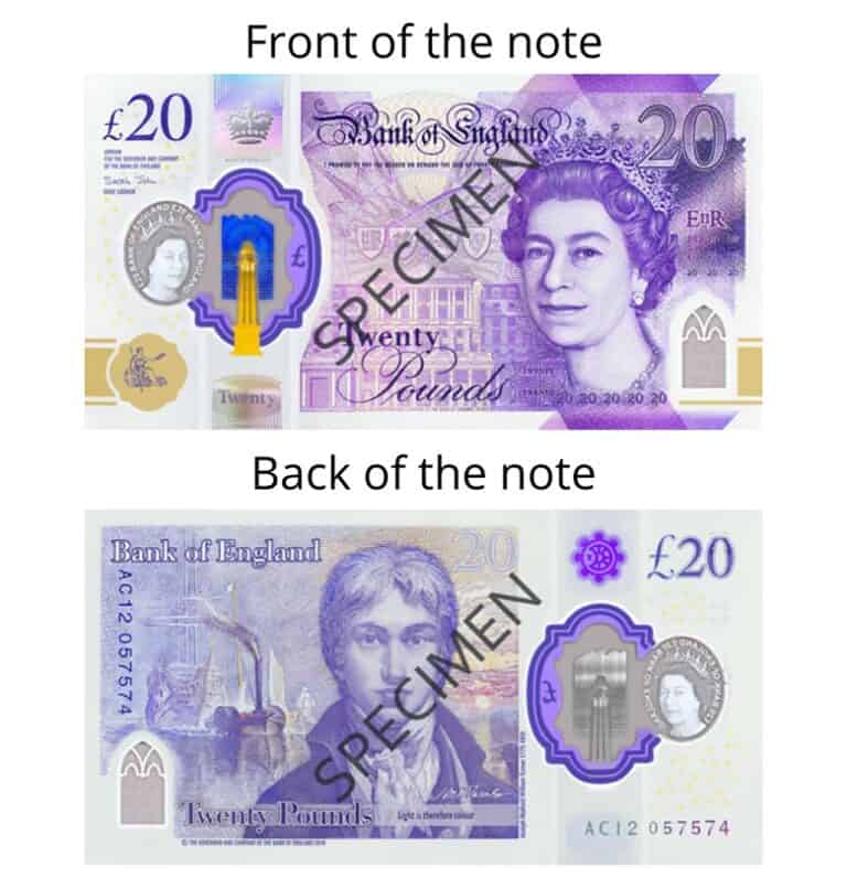 New £20 Polymer Note