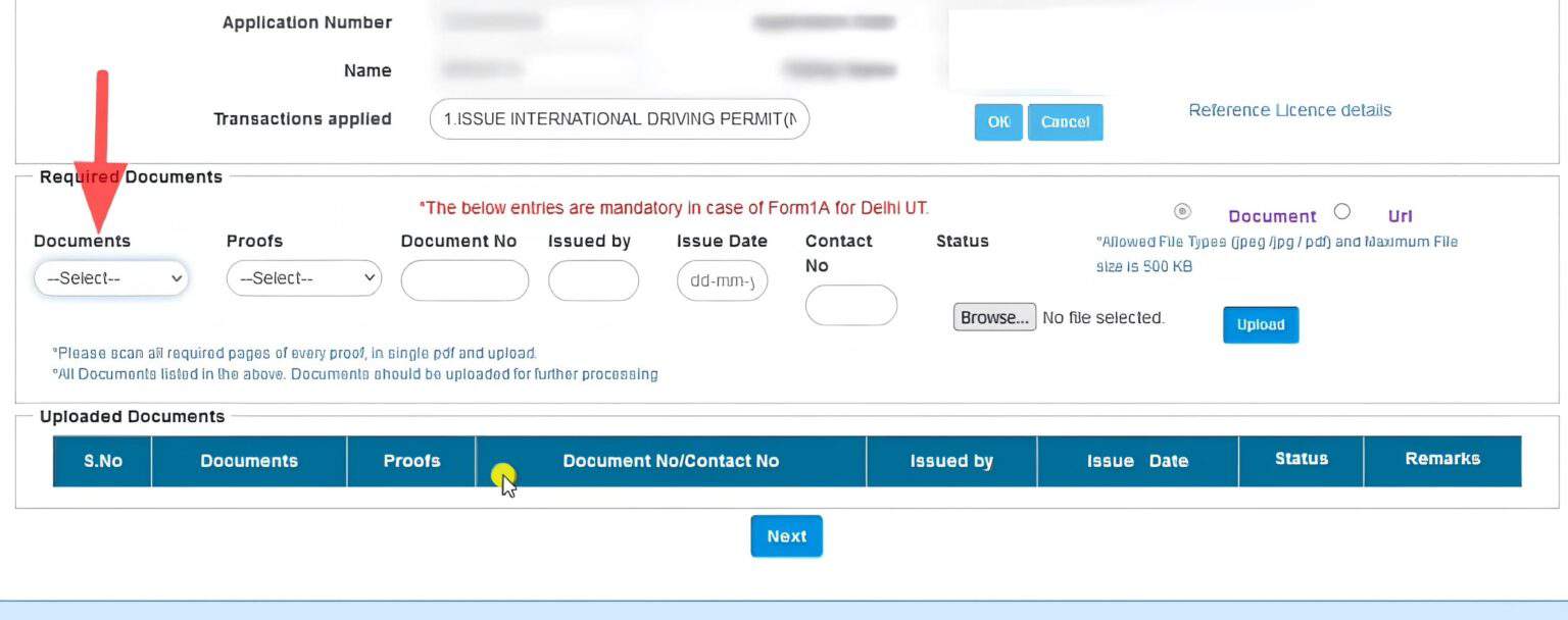 Apply International Driving License Online in Parivahan (13 Steps)