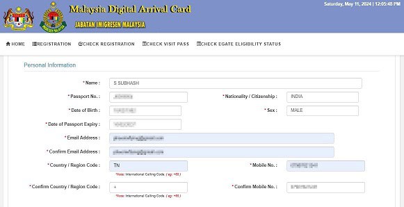Malaysia-Digital-Arrival-Card-Registration-Steps-Personal-Information-1-1