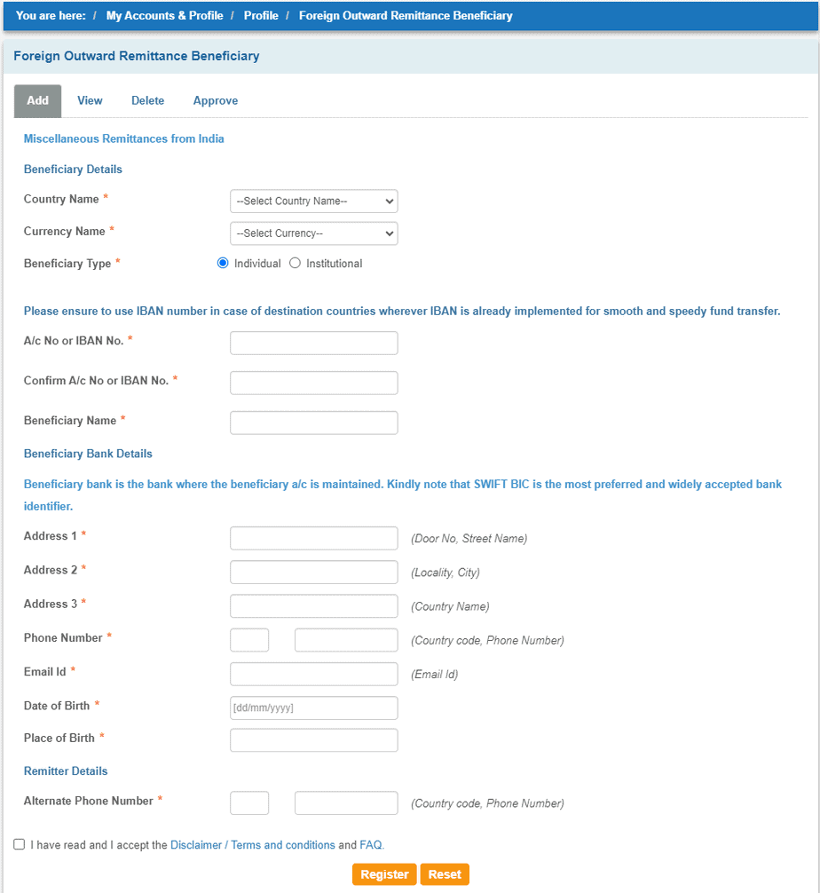 How to Transfer Money Abroad From SBI Online: Process & Charges