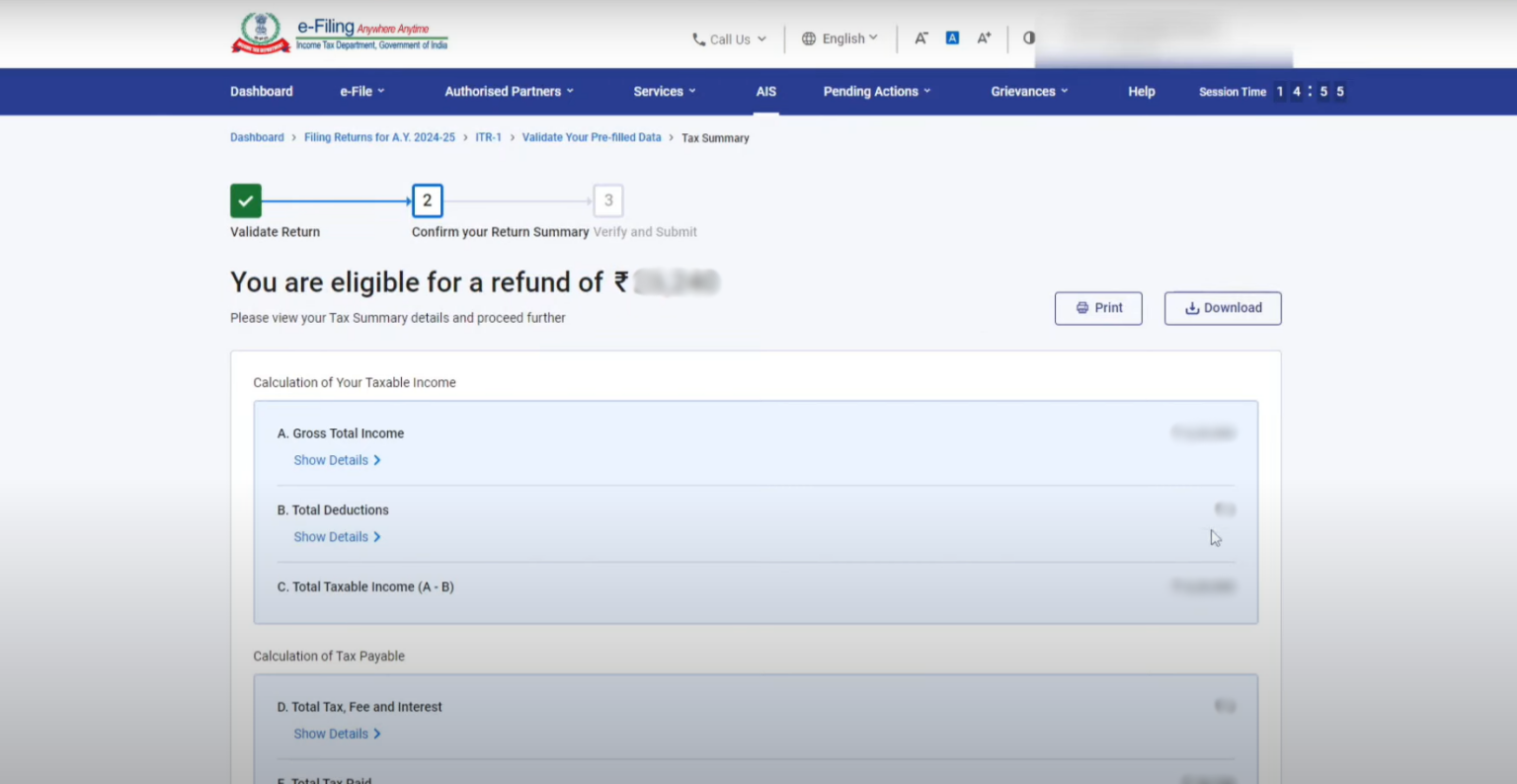 How To Claim TCS Refund Online When Filing ITR?