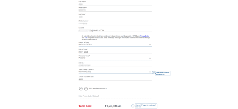 HDFC Forex Card Review: Compare Types, Charges & Application Process